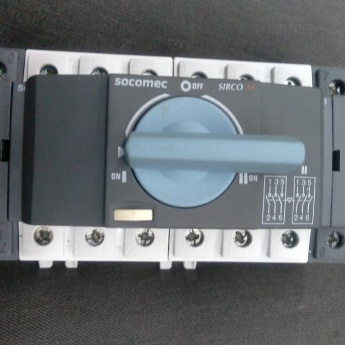 Jual Cos socomec sircover 4p 40A (chnge over swicth) PLN &GENSET manual ...
