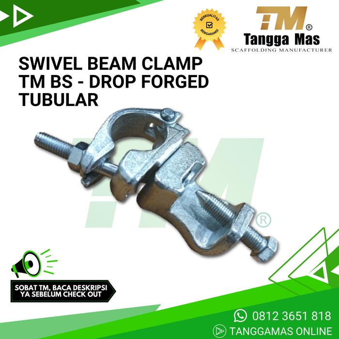 Jual GIRDER SWIVEL BEAM CLAMP STANDARD BS UNTUK SCAFFOLDING PIPA - Kab ...