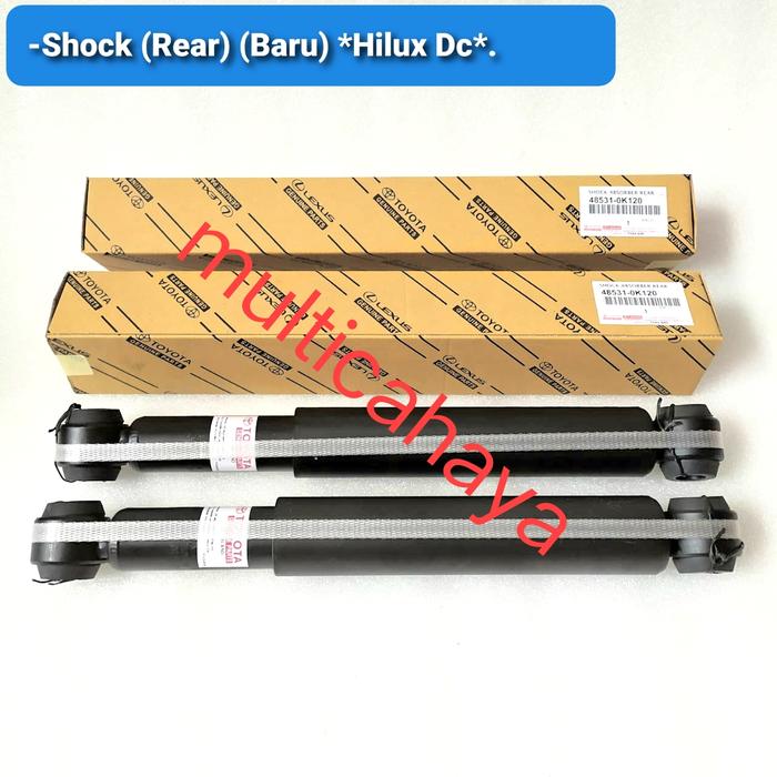 Jual shock lbreaker Hilux double cabin belakang kuping2 48510-0K120 ...