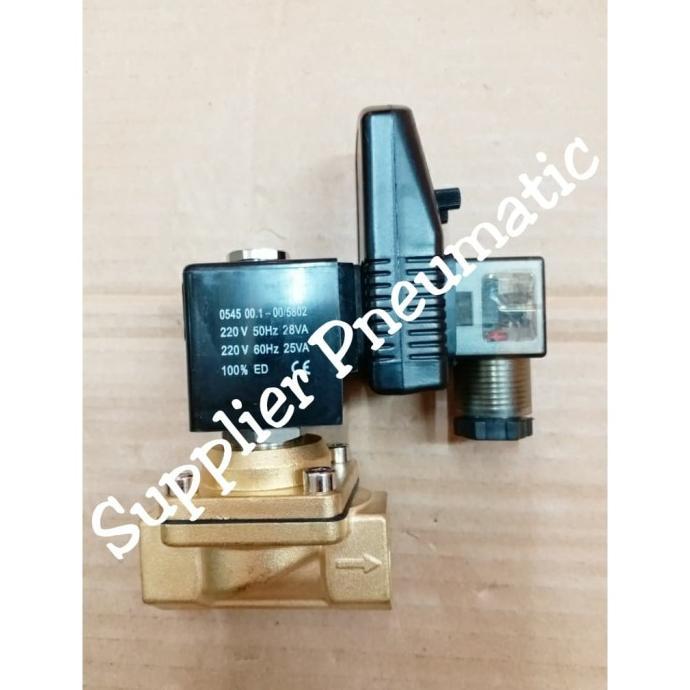Jual ORIGINAL EMC 2/2Way Solenoid Drain Valve Timer PU220-15 / PU220-04 ...