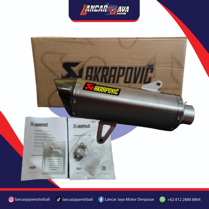 Jual Knalpot Akrapovic Xmax Original Slovenia - Kota Denpasar - Lancar ...