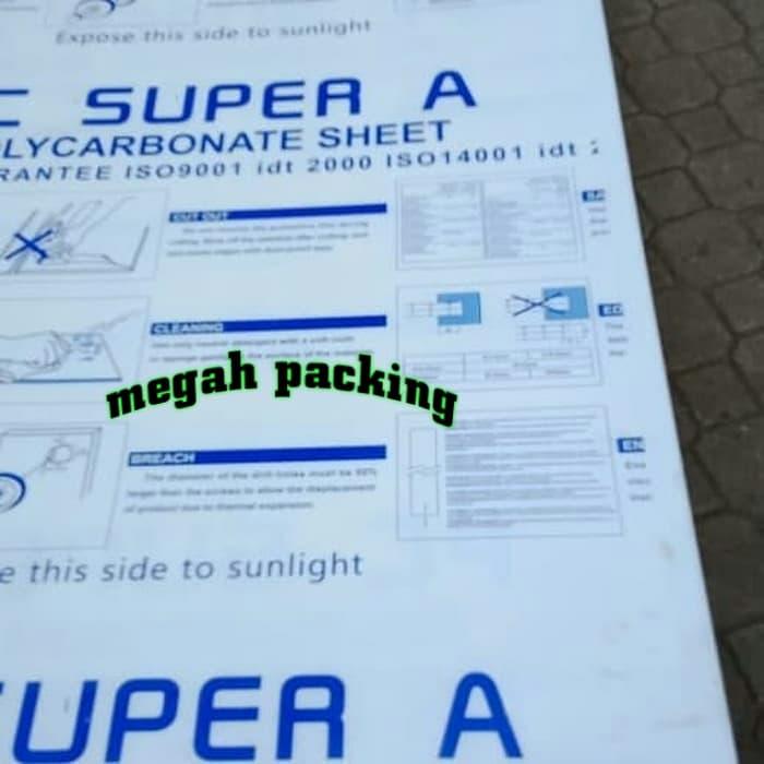 Jual Polycarbonate sheet lembaran clear 3mm 1220 x 2440cm - Jakarta Barat - Megah Packing ...