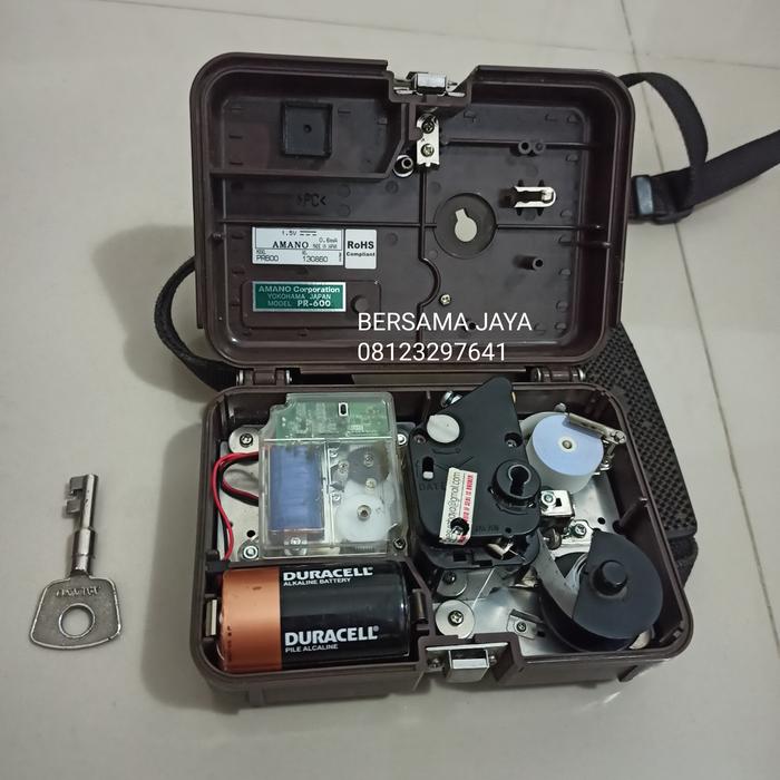 Jual mesin Absen Security merk Amano PR-600 ** Garansi 1 Tahun ...
