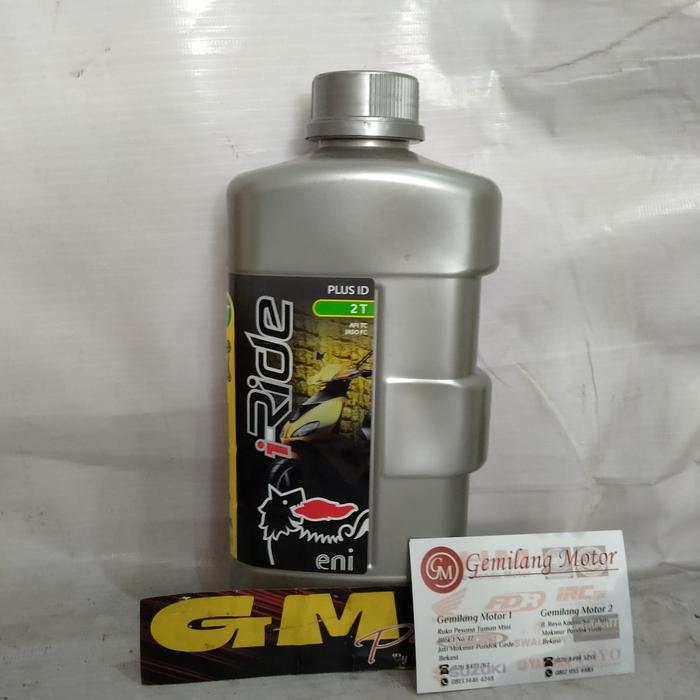 Jual Oli Samping 2T 2 Tak Agip / Eni iRide 0,7 L Original - Kota Bekasi ...