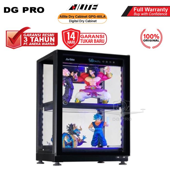 Jual Ailite Dry Cabinet GPG-60LA See Through 60L Garansi Resmi ...