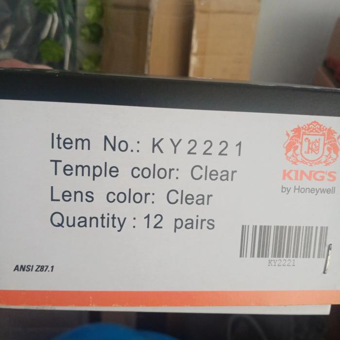 Jual Kings Safety Glass type KY2222 by honeywell - Kab. Bekasi ...