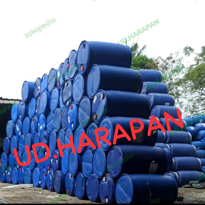 Jual drum plastik biru 200 liter /poligen - Kab. Bekasi - UD.HARAPAN ...