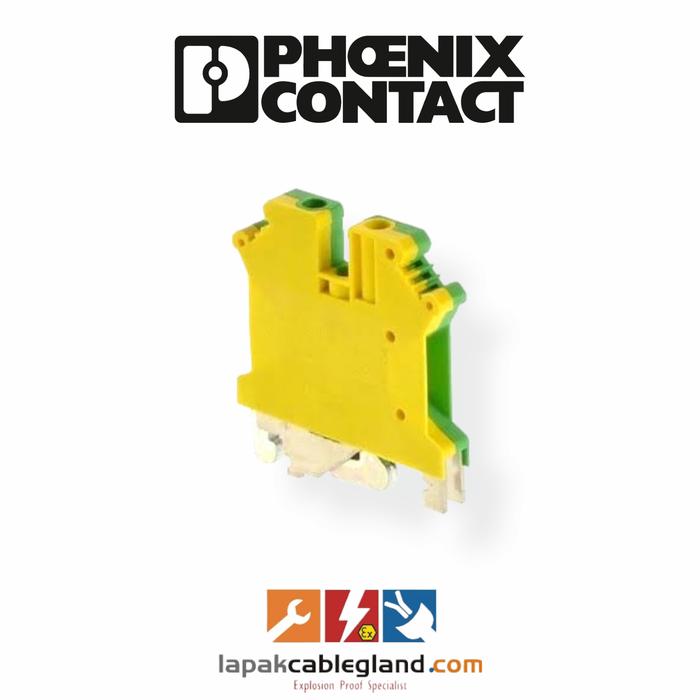 Jual Terminal Block Grounding PHOENIX CONTACT USLKG 5 ori utk kabel 4mm ...