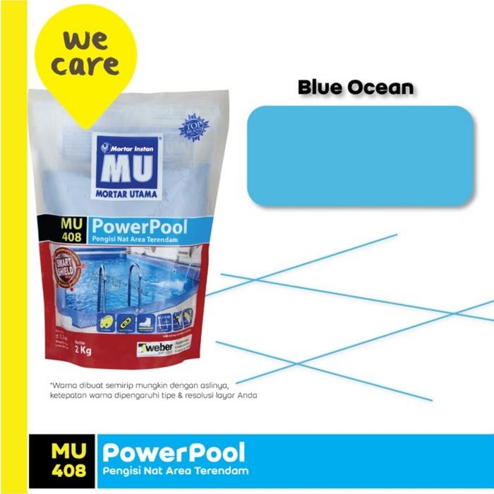 Jual MU - POWERPOOL 408 PENGISI NAT KOLAM RENANG 2kg (BLUE OCEAN ...