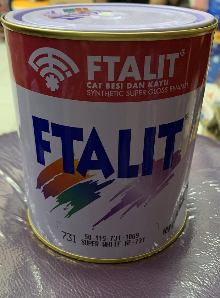 Jual Cat Minyak Ftalit 1kg (Gloss) - Hitam Semi Glos - Kota Tangerang ...