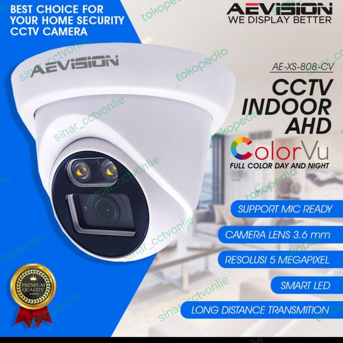 Jual CAMERA CCTV AEVISION INDOOR 5MP 2560 FULL COLOR BUILT IN AUDIO ...