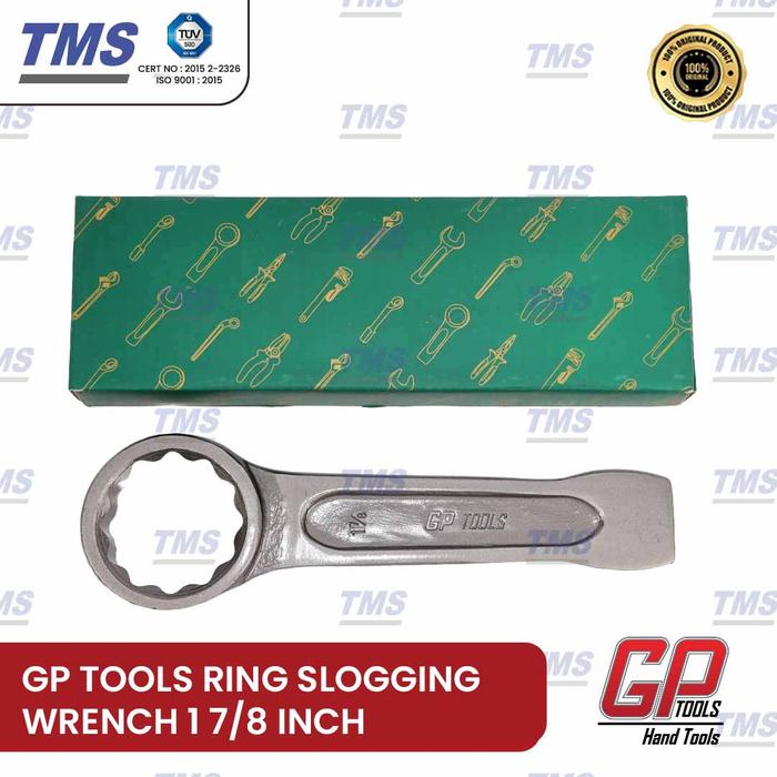 Jual Kunci Ring Pukul GP TOOLS Ring Slogging Wrench 1-7/8" - Original - Jakarta Pusat ...