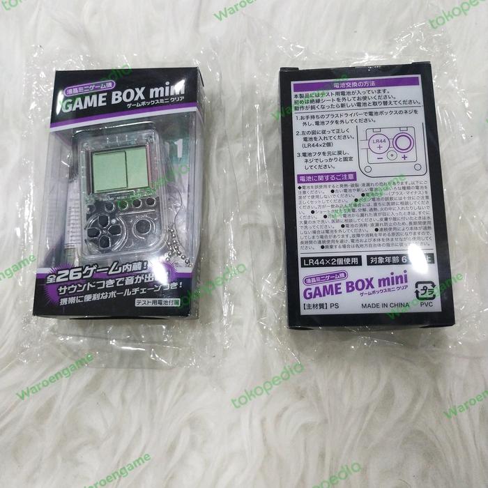 Jual Game Box Mini Tank Race Tetris Game Watch Gimbot Clear 26 in 1 Games - Jakarta Utara ...