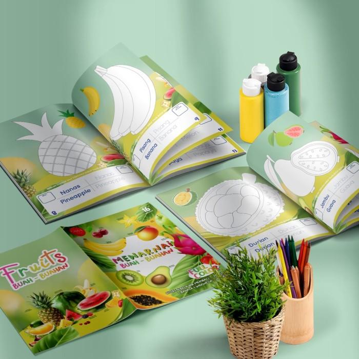Promo Buku Mewarnai Anak Coloring Book Full Color Edukasi 16 Halaman ...