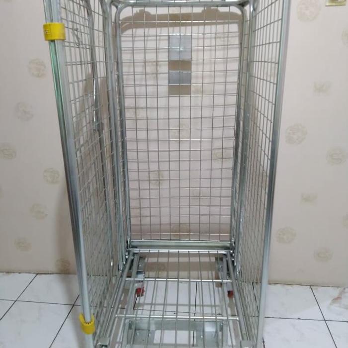 Jual Rollcages Pallet Mesh Trolley Dorong - Kota Tangerang - Brang Kas ...