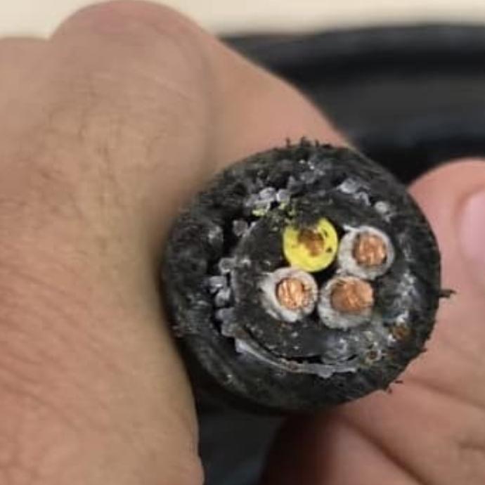 Jual KABEL LISTRIK TANAM NYRGBY 4x2,5MM KABELINDO KABEL TANAM 0,6/1kV ...