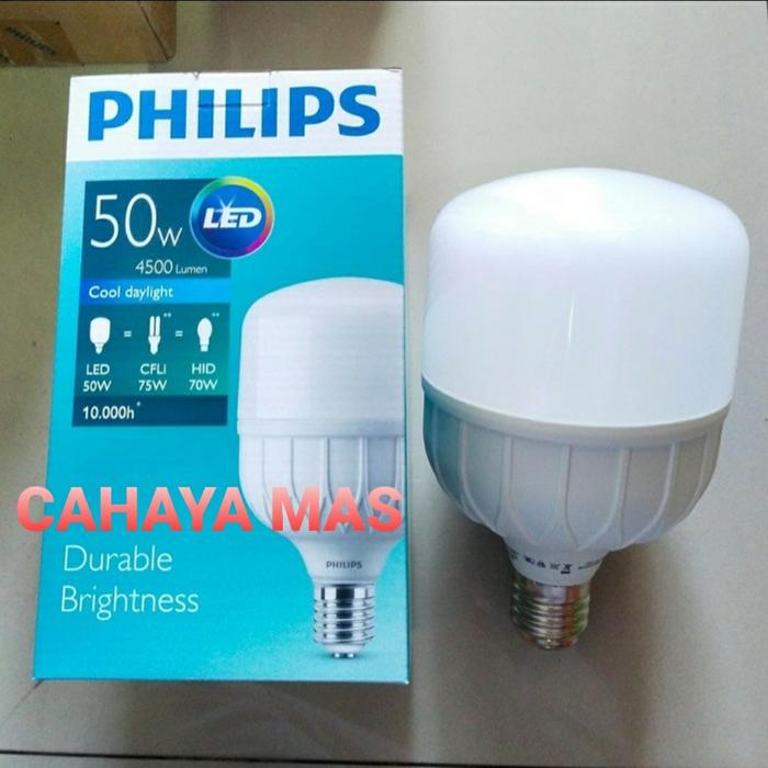 Jual LAMPU LED KAPSUL 50W E27 T-FORCE CORE 50 WATT E 27 PHILIPS TABUNG ...