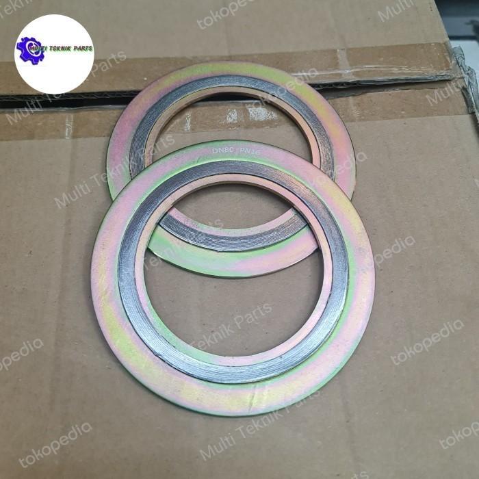 Jual Gasket SWG Spiral Wound Gasket Carbon Steel PN 16 1 1/4" inch DN32 ...