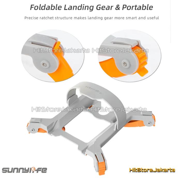 Jual Sunnylife Spider Landing Gear For Dji Mini 4 Pro Foldable Landing ...