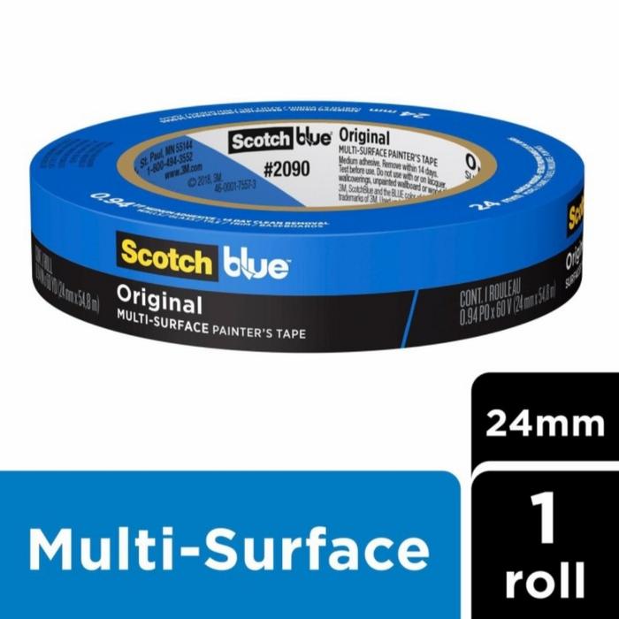 Jual Scotch Blue 3M 2090 Masking Tape Original USA - Lakban Isolasi ...