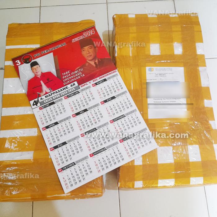 Jual cetak kalender partai 2024 fullcolor - Kota Yogyakarta - admin ...