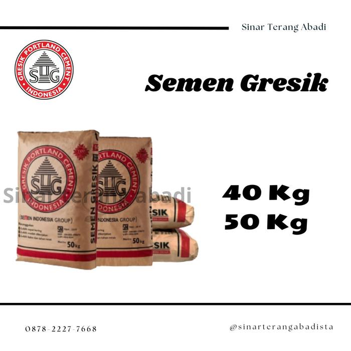 Jual SEMEN GRESIK 50 KG ECERAN - Kota Bandung - SINAR TERANG ABADI 1 & 2 | Tokopedia