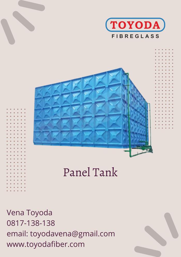 Jual TANKI PANEL FIBERGLASS (Roof Tank) - Kab. Tangerang - TOYODAVENA ...
