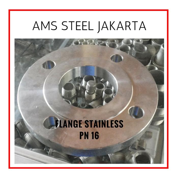 Jual 2 INCH PN 16 SUS 304 FLANGE LAS STAINLESS STEEL - Jakarta Barat ...