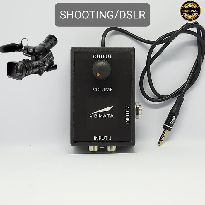Jual ALAT REKAM DARI MIXER KE DSLR ATAU SHOOTING STEREO ALAT RECORDING ...