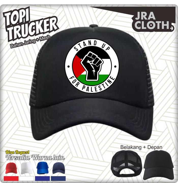 Jual TOPI TRUCKER WE STAND WITH PALESTINE PALESTINA AL AQSA - Kota Tangerang Selatan - JRA CLOTH ...