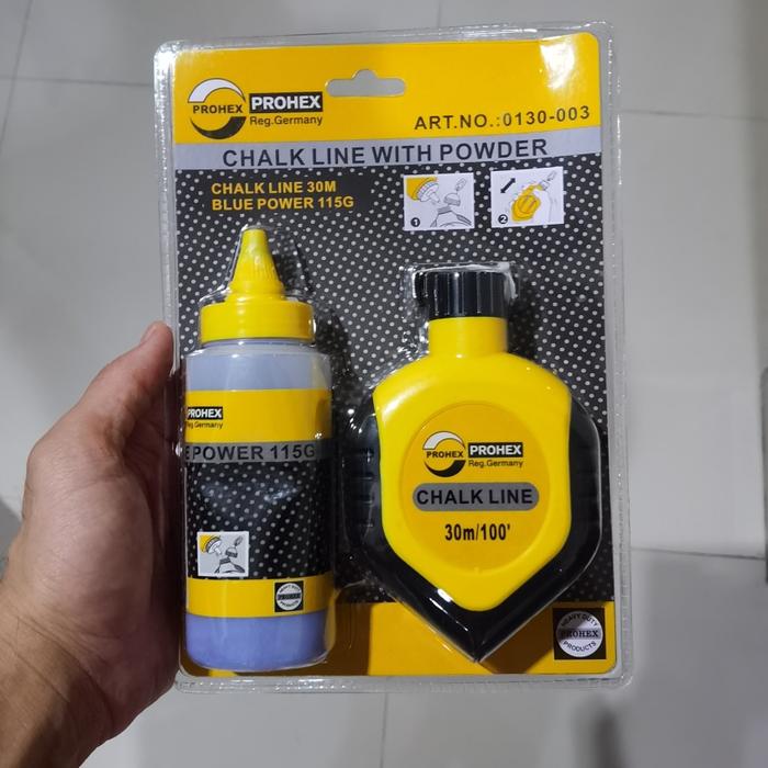 Jual Sipatan Lot Tinta Alat Marking Prohex Line Marker 30 Meter 0130 ...