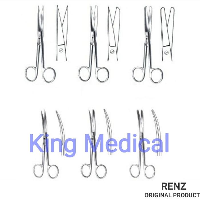 Jual Gunting Operasi 14cm Renz - Jakarta Barat - King Medical | Tokopedia