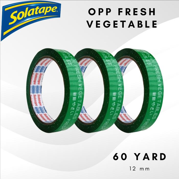 Jual LAKBAN PRINTING FRESH VEGETABLE 18mm x 50m (LAKBAN SAYUR ...