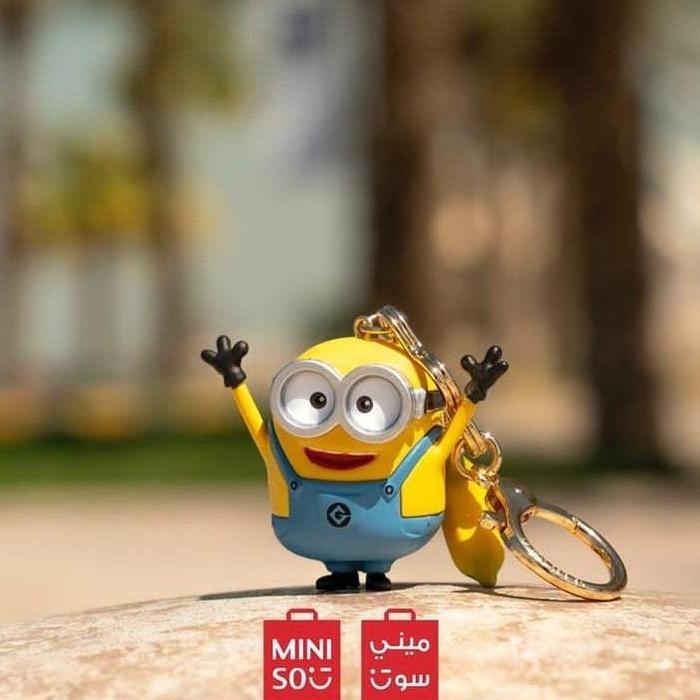 Jual Miniso Gantungan Kunci Minions Lucu - Minions Collection Keychain ...
