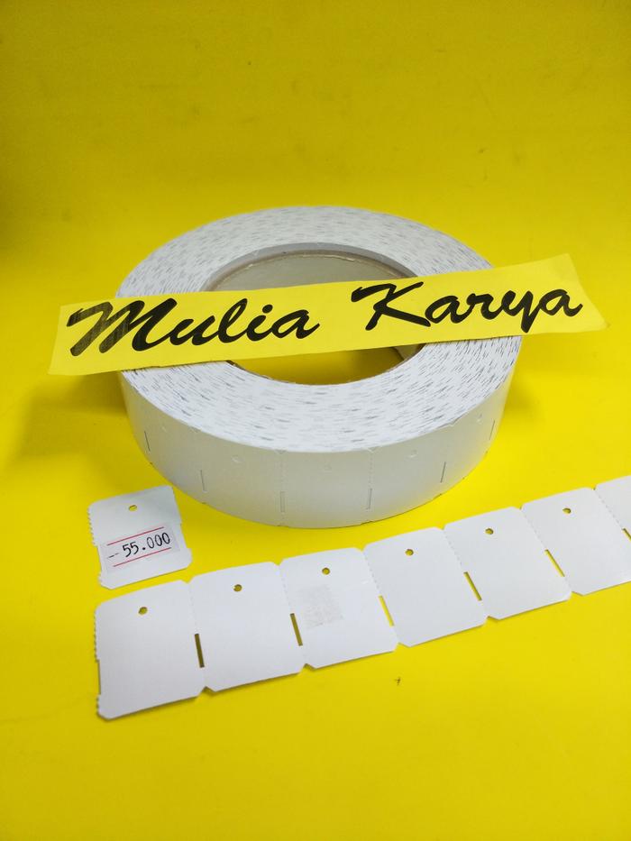 Jual Karton price tag / Kertas tag harga - Jakarta Utara - MULIA KARYA ...