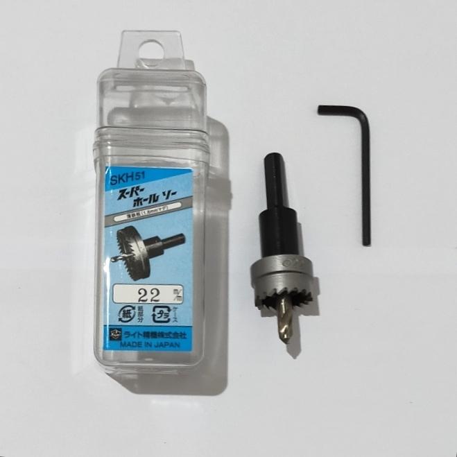 Jual Hole saw SUPER SKH 22 mm (ASLI JEPANG) - Jakarta Utara - Barutama Teknik | Tokopedia