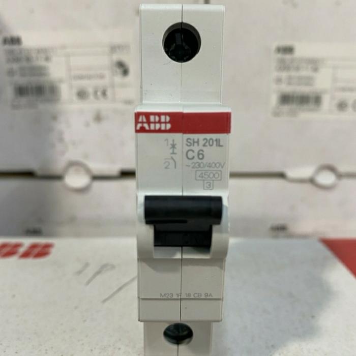 Jual MCB 1P 6 10 16 20 25 A ABB 4,5kA SH 201L- C6 miniature circuit breker - Kota Medan - Future ...