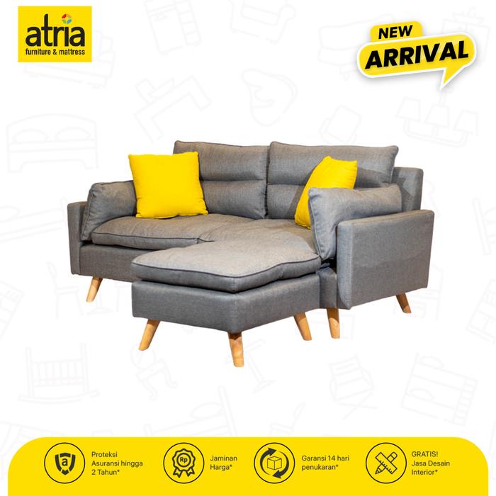 Promo Atria Sofa Marvel 3 Seat + 1 stool Cicil 0% 3x - Jakarta Barat ...