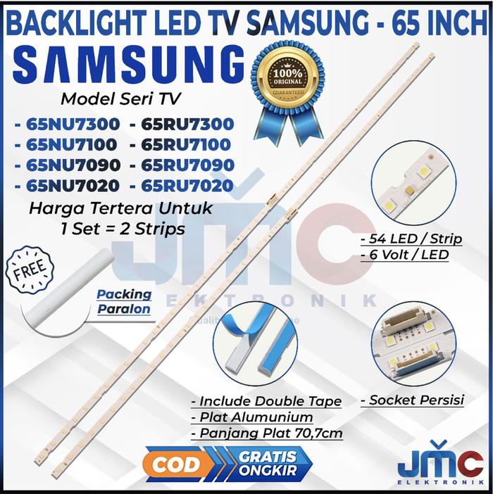Jual BACKLIGHT TV LED SAMSUNG 65 INCH 65NU7100 65NU7090 65NU7300 65NU7020 - Kota Palembang ...