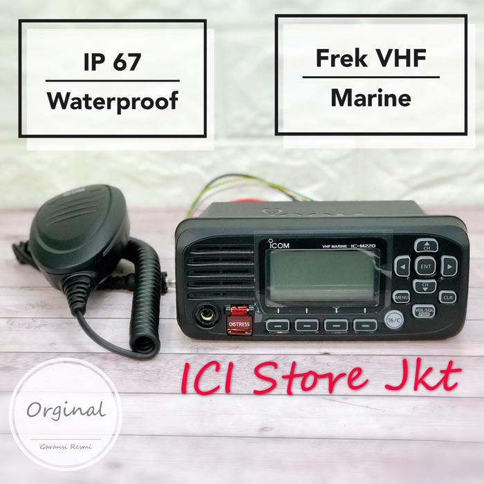 Jual Radio Rig Marine Icom IC M220 (Original) - Jakarta Barat - Ici ...