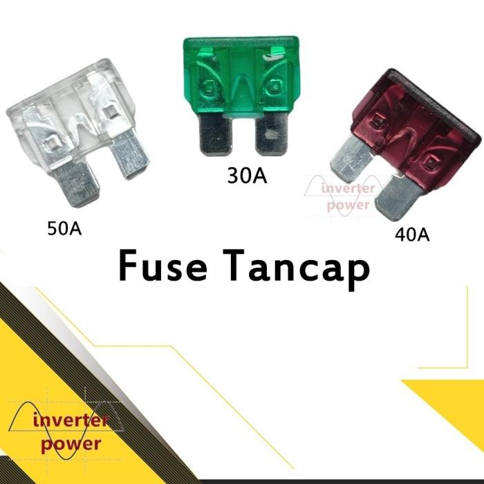 Jual sekring sekering 50A Tancap Motor Fuse besar mobil / motor ...