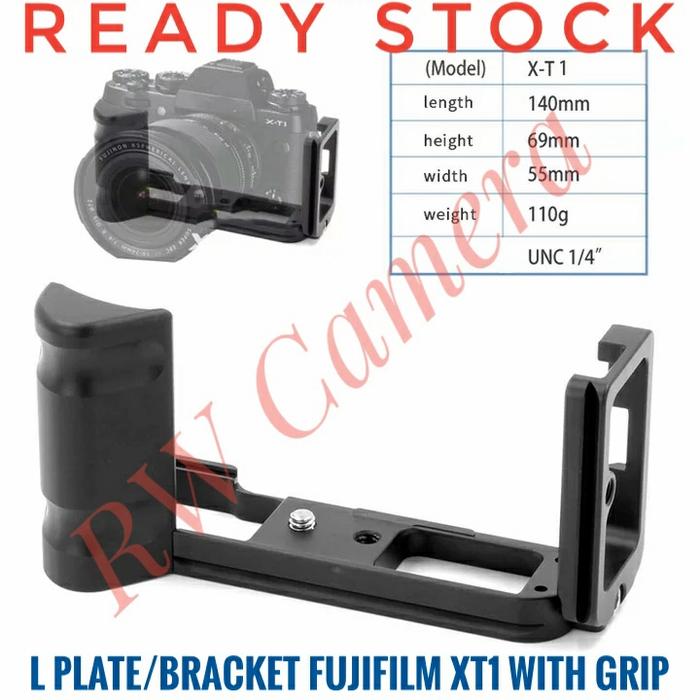 Jual L Plate Bracket Fujifilm Fuji XT1 X-T1 With Grip Tripod L Plat ...
