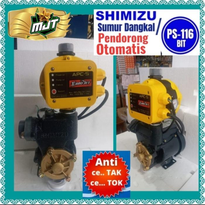 Jual Pompa air Hisap dari PAM dorong Ke Kran "SHIMIZU"Booster Automatic ...