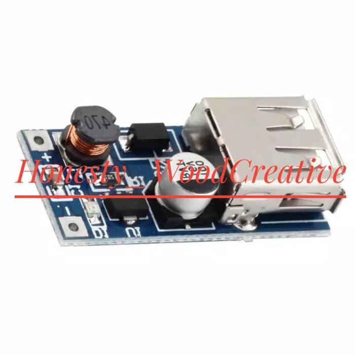 Jual USB DC STEP UP MODUL CHARGER INPUT 0,9 - 5 V Output 5 Volt - Kab ...