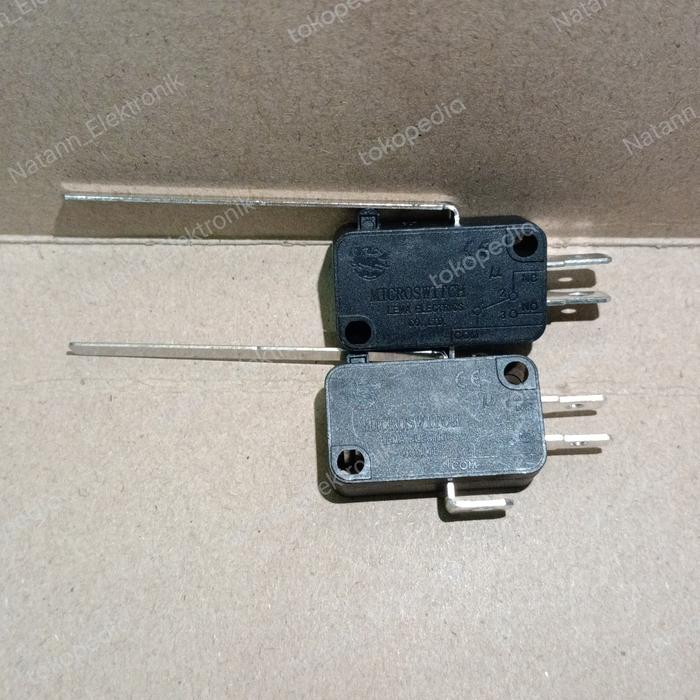 Jual 4174 limit micro switch saklar lemari hitam lidah besi tiang ...