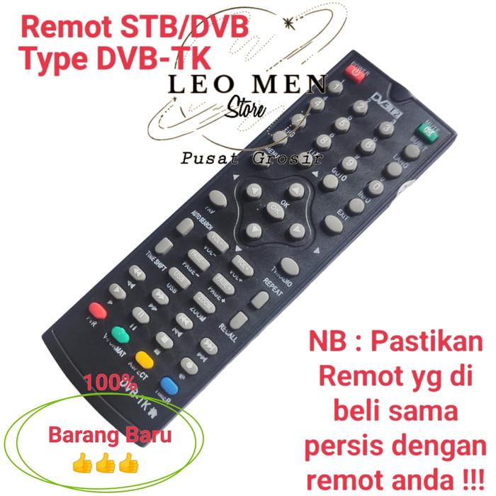 Jual Remote STB DVB T2~Remot Set Top Box DVB T2~Untuk Remot STB Type DVB TK - Kota Tangerang ...