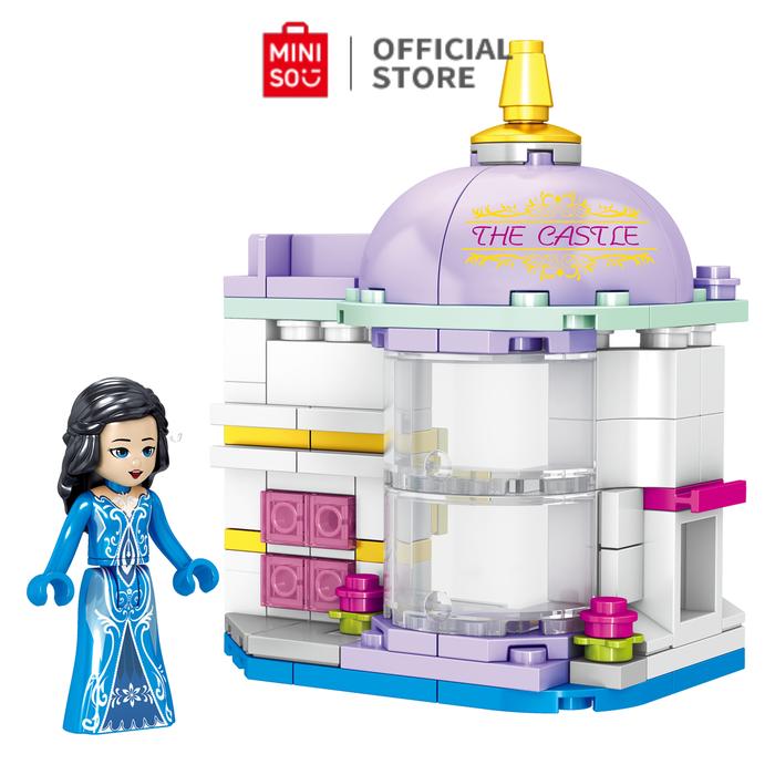 Jual Miniso Blocks Minigirl - Princess Tea Party Castle Building Blocks ...
