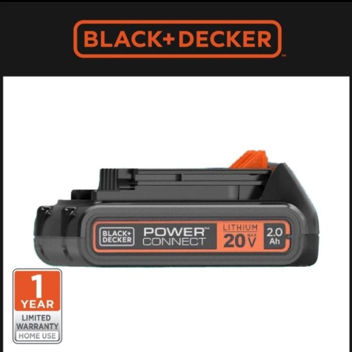 Jual Battery Baterai Cordless Black Decker 20V Multi Evo , Bor BCD003C1 ...