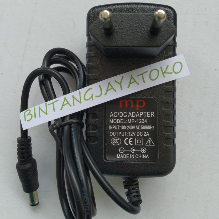 Jual power adaptor cctv 12v 2a adaptor DVR 4 channel 12 v 2 a - Kab ...
