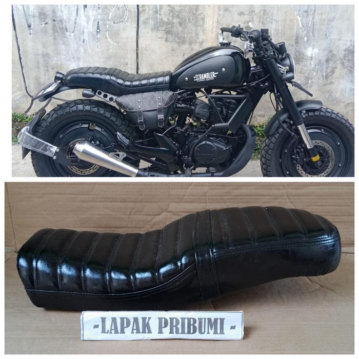 Jual Jok japstyle jok scrambler tracker jok custom jok XSR tracker jog ...
